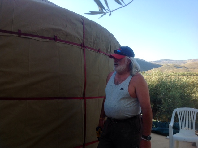 Pitch Glass Wall Yurt | Yurt Workshop Photo Gallery